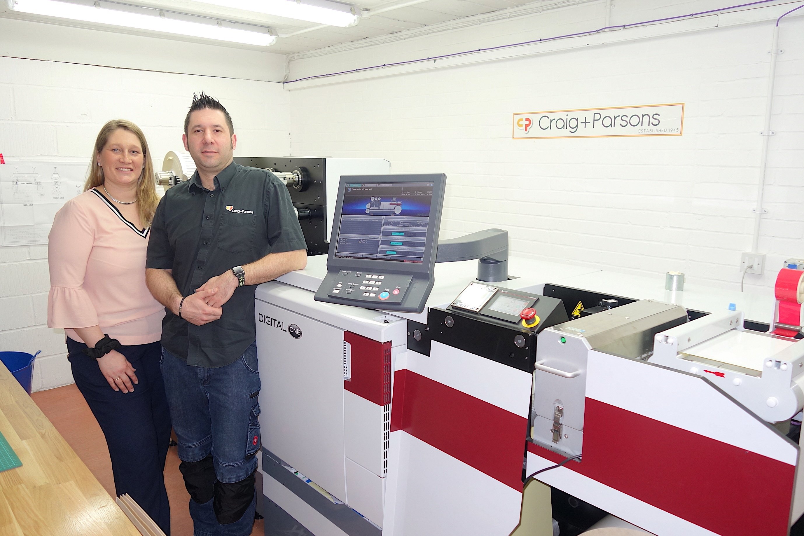 Craig & Parsons Installs Digital One For Short Run Work