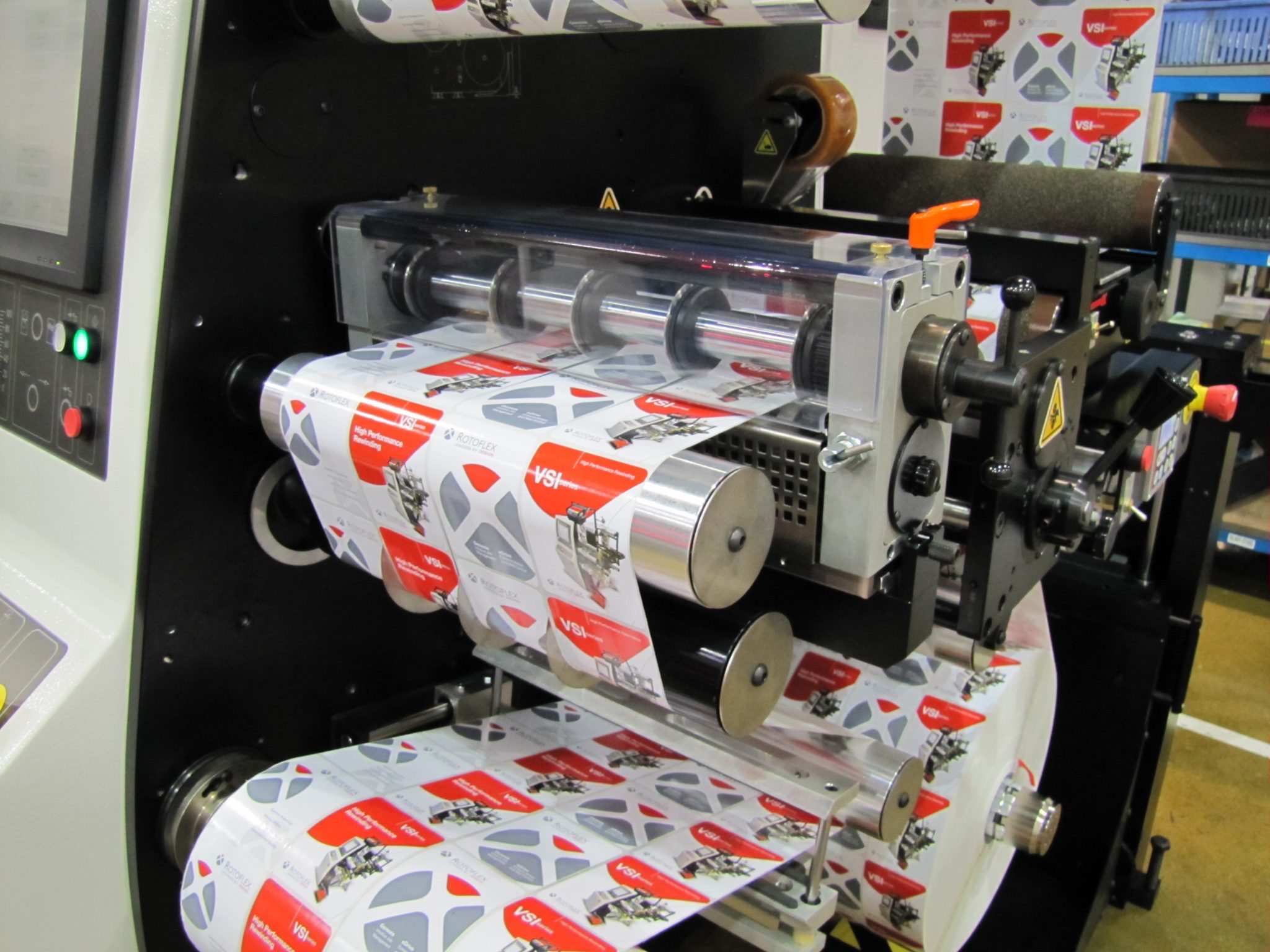 Rotoflex VSI Horizontal Slitting | Inspection | Rewinding | Mark Andy Inc.