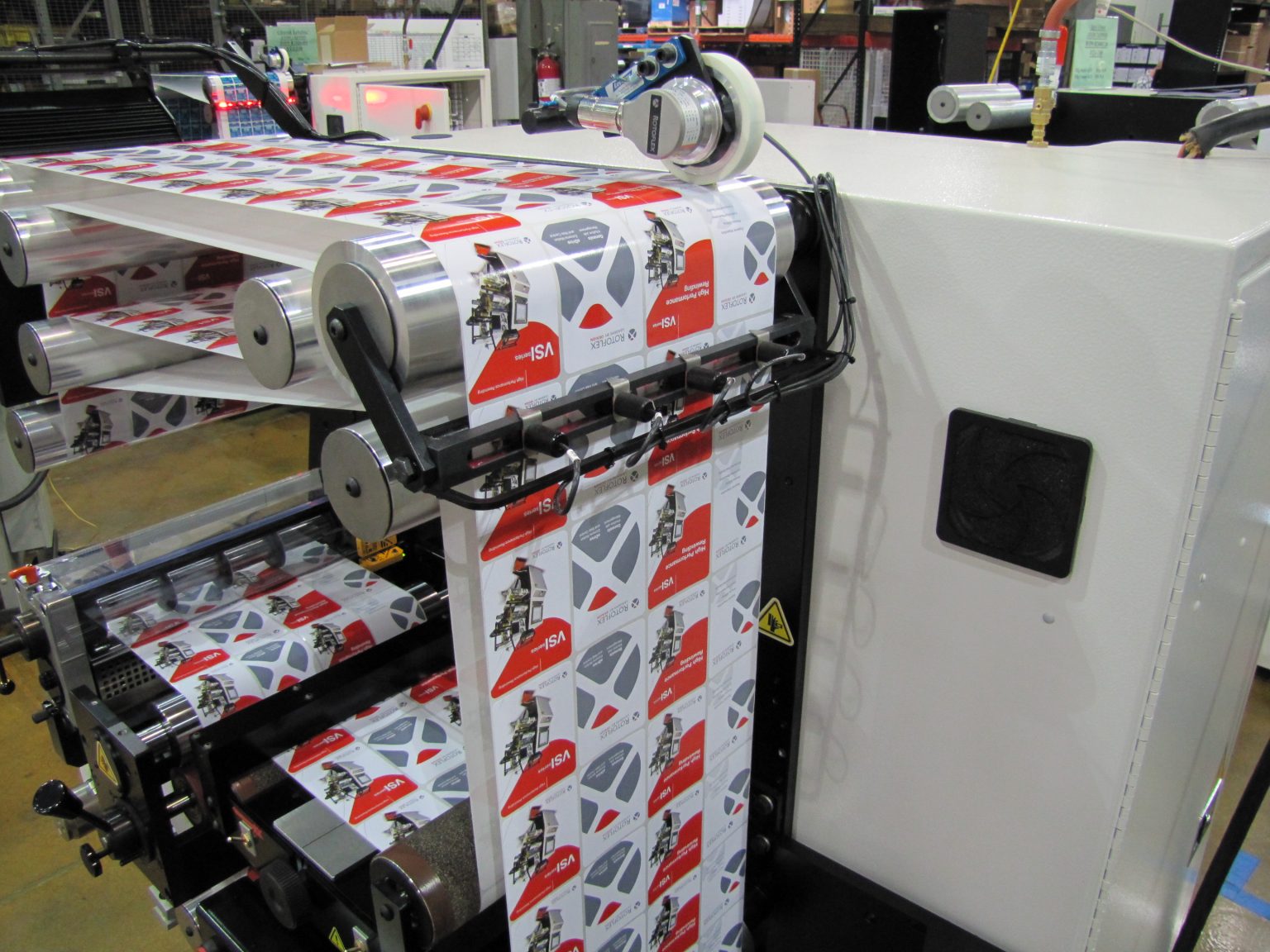 Rotoflex VSI Horizontal Slitting | Inspection | Rewinding | Mark Andy Inc.