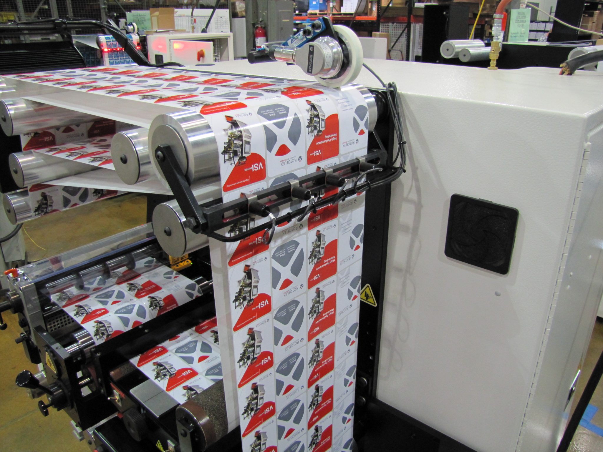 Rotoflex VSI Horizontal Slitting | Inspection | Rewinding | Mark Andy Inc.