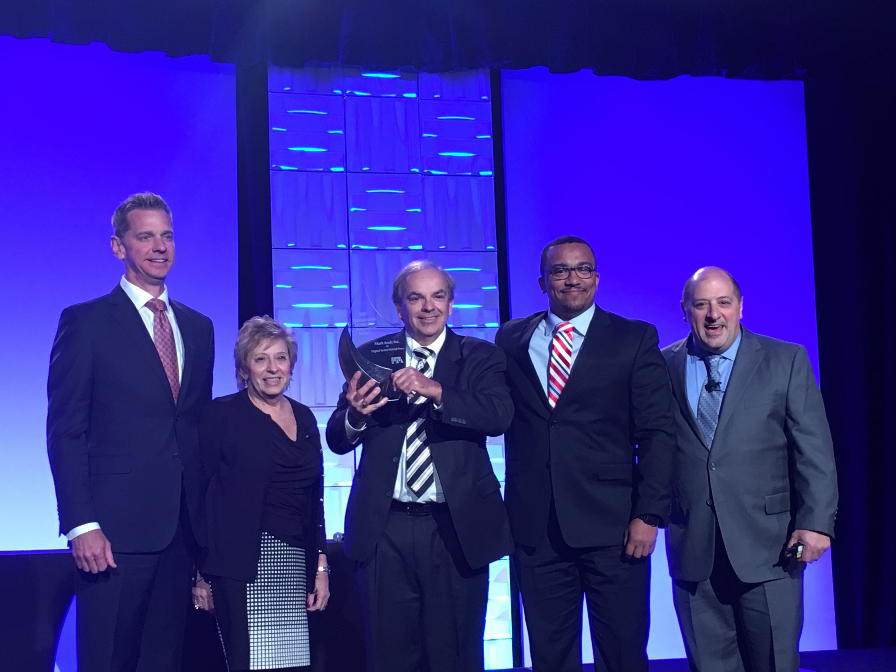 Our 2017 FTA Technical Innovation Award for the Digital Series Hybrid Press