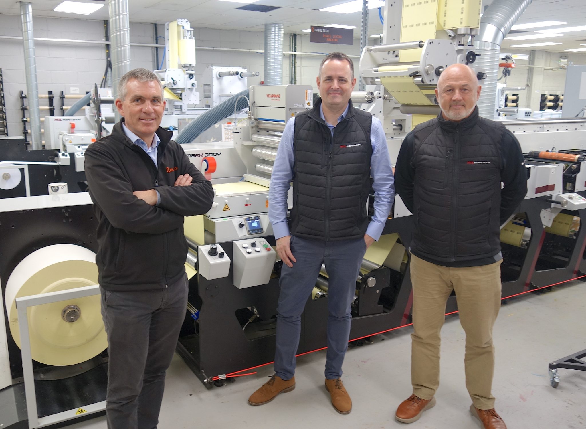 Label Tech celebrates 30th anniversary with second Mark Andy Evolution E5