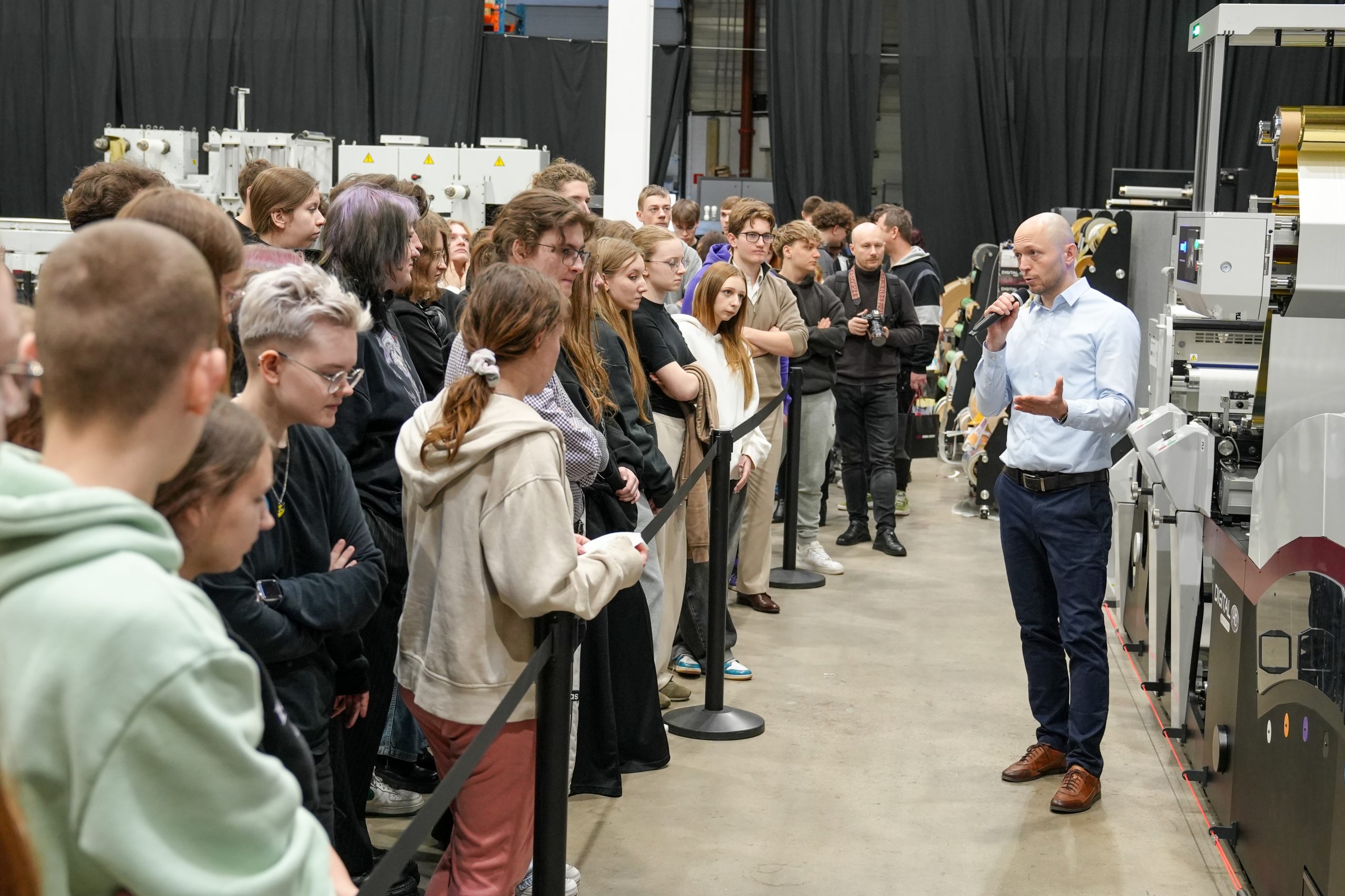 Mark Andy Investment in Future Workforce Pays Off with Record Attendance at Student Open House